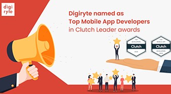 Digiryte recognised as top app developers in clutch awards 2020